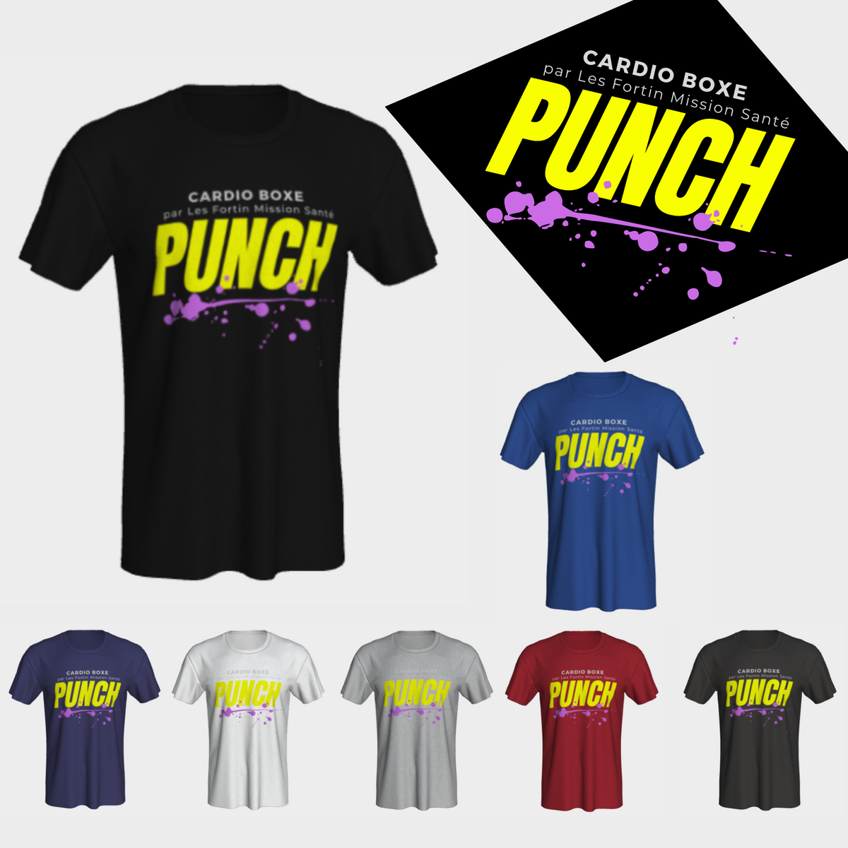 PUNCH! Cardio Boxe Par Les Fortin – Boutique - Mission Santé